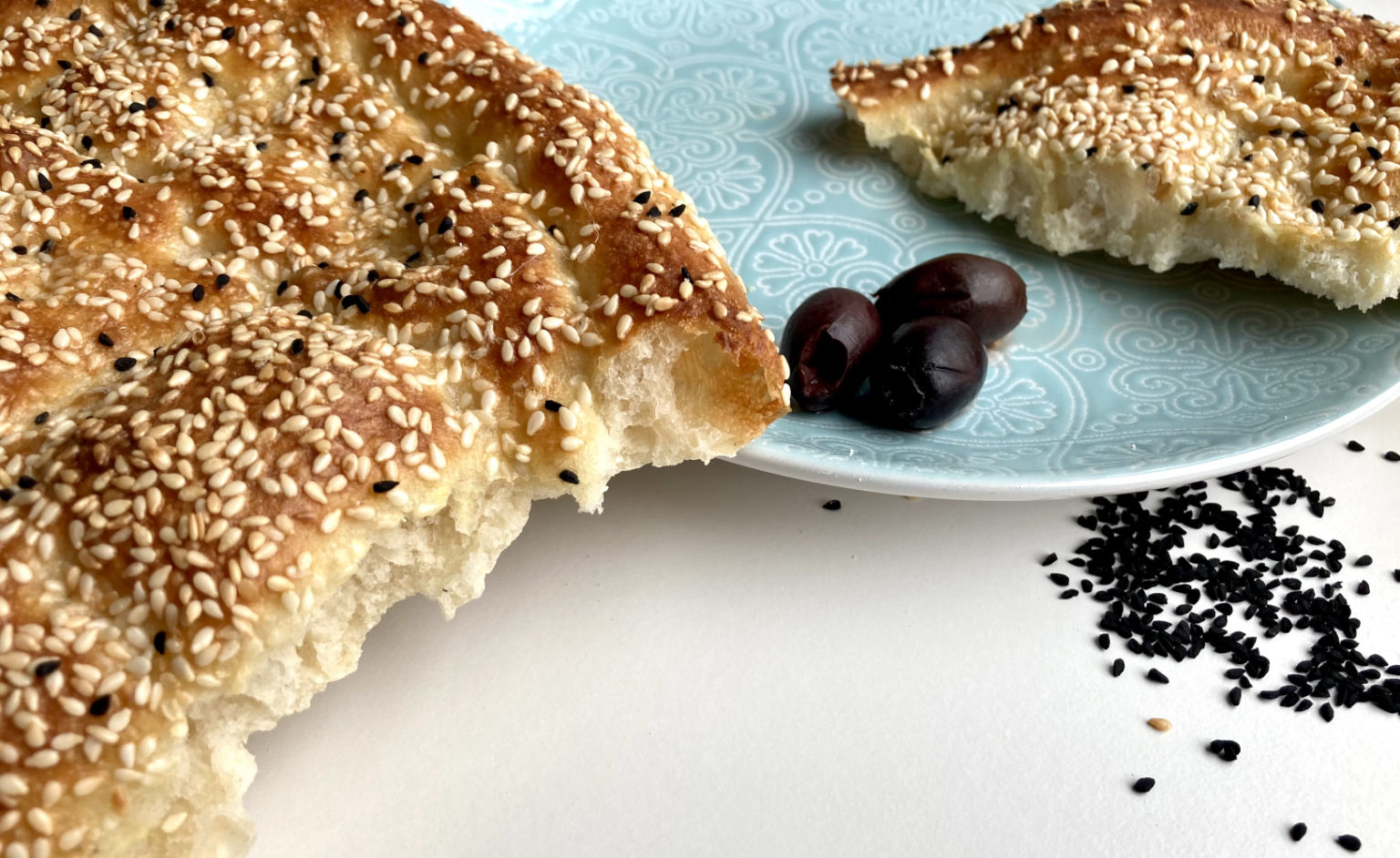 Fladenbrot Rezept - Türkisches Brot selber backen - Erdbeerschokola.de