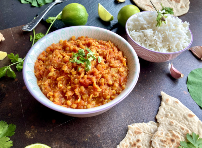 Rotes Linsen Dal - das beste Rezept - Erdbeerschokola.de